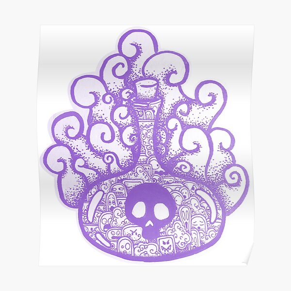 "Purple Poison" Poster by alli3 | Redbubble