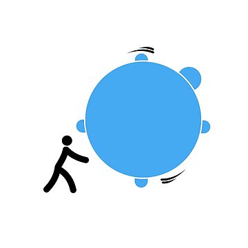 "Inflation Graphic (Blue) " Sticker for Sale by JankHyena | Redbubble