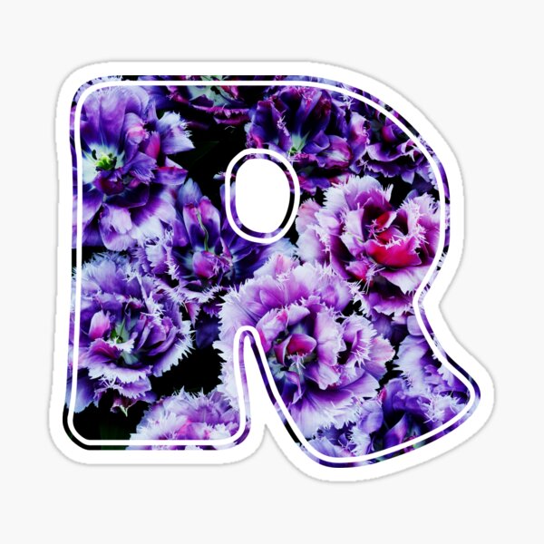 "Initial R" Sticker for Sale by Annatg | Redbubble