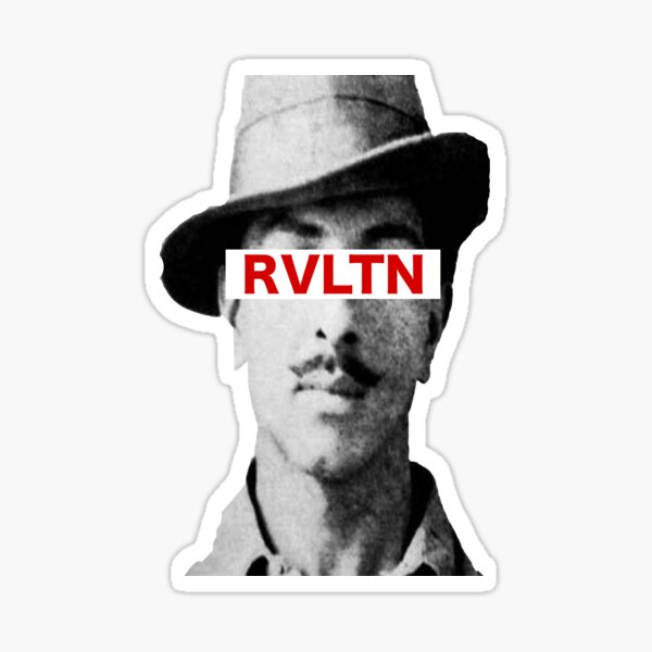 "Bhagat Singh" Sticker for Sale by suranexxx | Redbubble