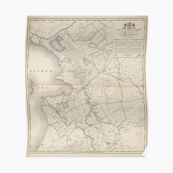 "Vintage Map of the Harbour" Poster for Sale by margotana | Redbubble
