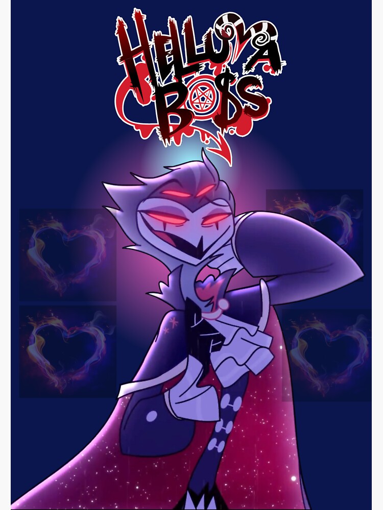 "Helluva Boss Design" Sticker for Sale by GadwolfDesigns | Redbubble