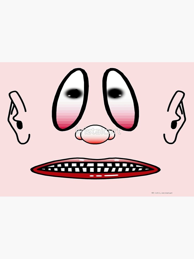 "Nervous Face" Poster for Sale by kristalcurt | Redbubble