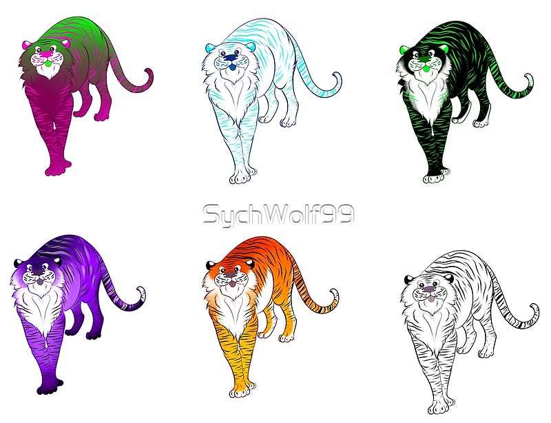 "Mini Tigerrp batch" by SychWolf99 | Redbubble
