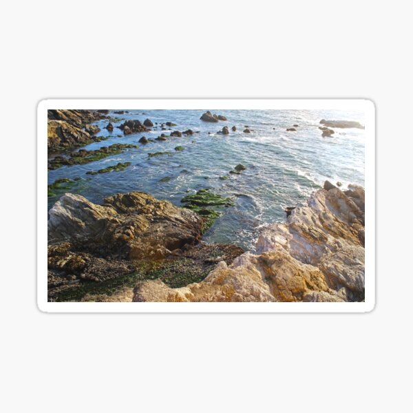 "LOW TIDE COLORFUL ROCKS" Sticker for Sale by michaelrock | Redbubble