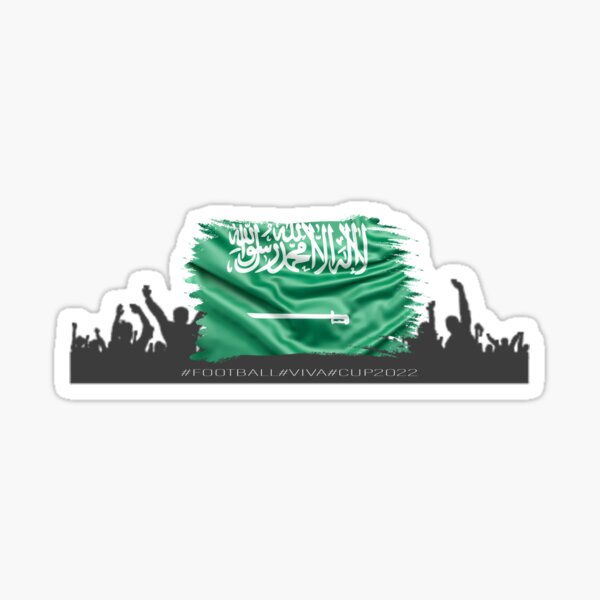 "your saudia arabia flag in " Sticker for Sale by Touch- | Redbubble