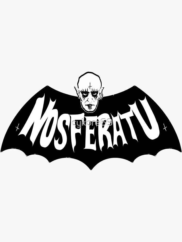 "Nosferatu" Sticker by cykore69 | Redbubble