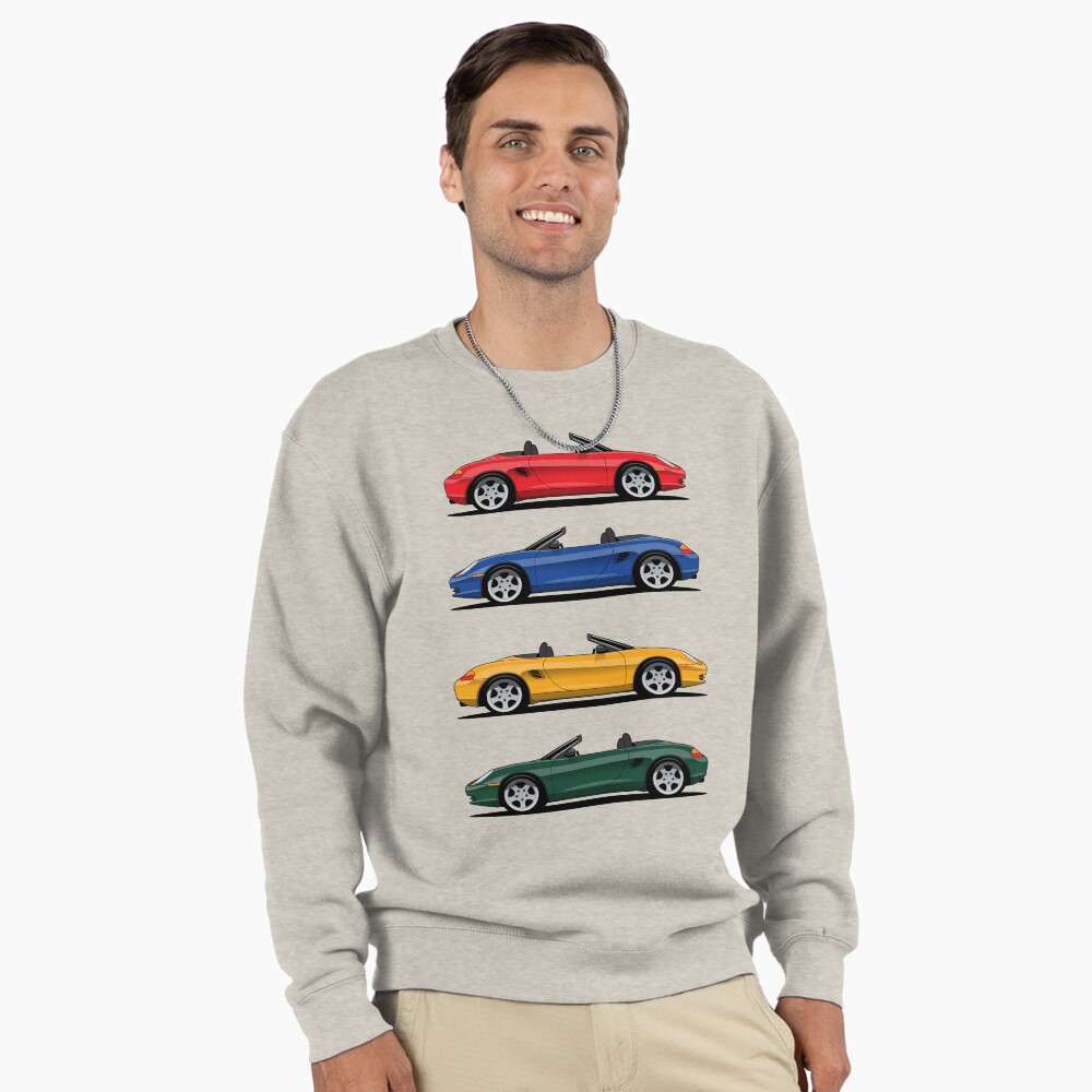 "Porsche 986 Boxster Color Stack Classic Illustration" Sticker for Sale ...