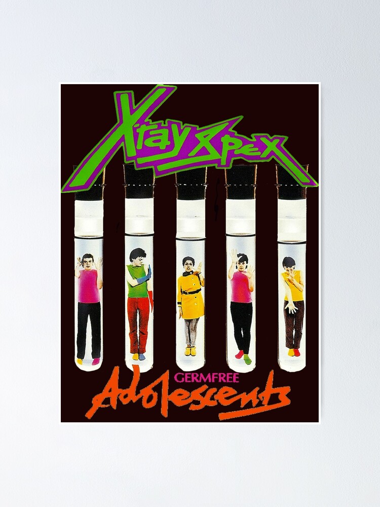 "Xray Spex Poly Styrene 80's Retro punk new wave band original art ...