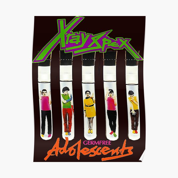 "Xray Spex Poly Styrene 80's Retro punk new wave band original art ...