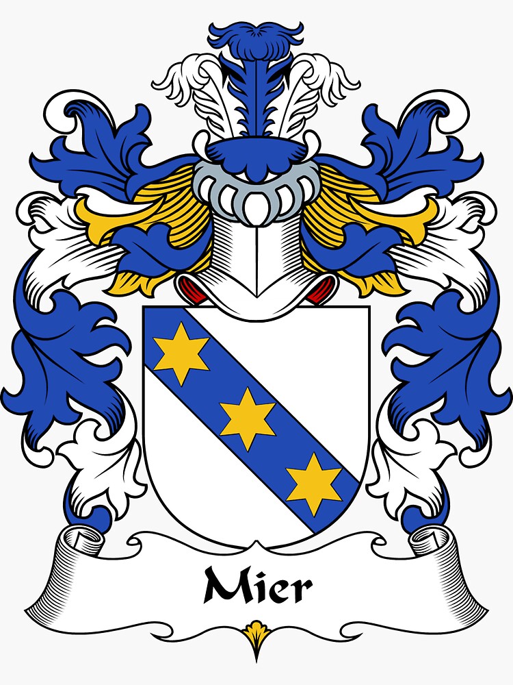 "Mier" Sticker for Sale by HaroldHeraldry | Redbubble