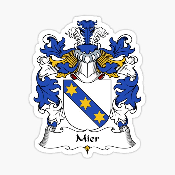 "Mier" Sticker for Sale by HaroldHeraldry | Redbubble