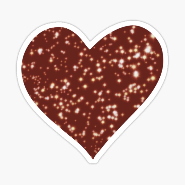 "Maroon Heart " Sticker for Sale by SheeshStickerz | Redbubble