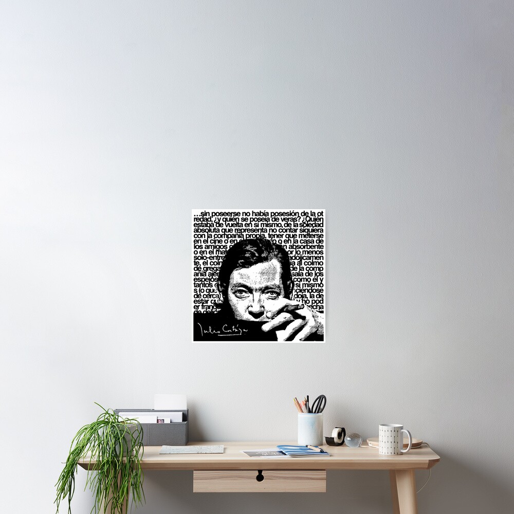 "Julio Cortázar - Rayuela" Poster for Sale by zabara | Redbubble