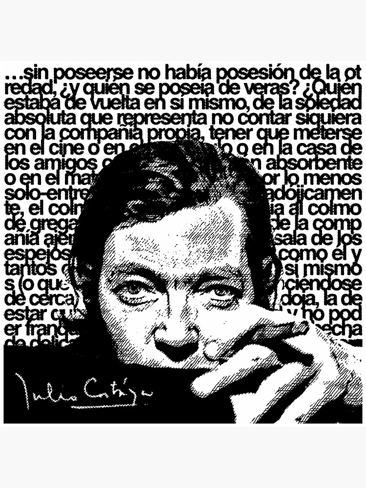"Julio Cortázar - Rayuela" Poster for Sale by zabara | Redbubble