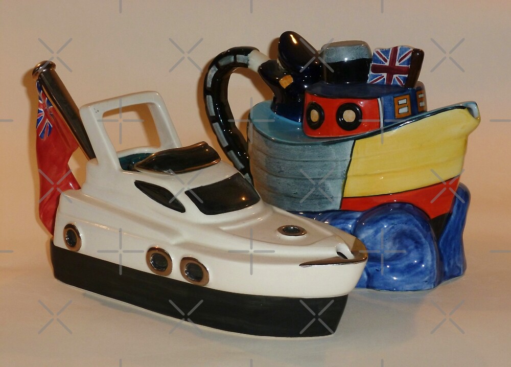 "Tea Boats" by Yampimon | Redbubble