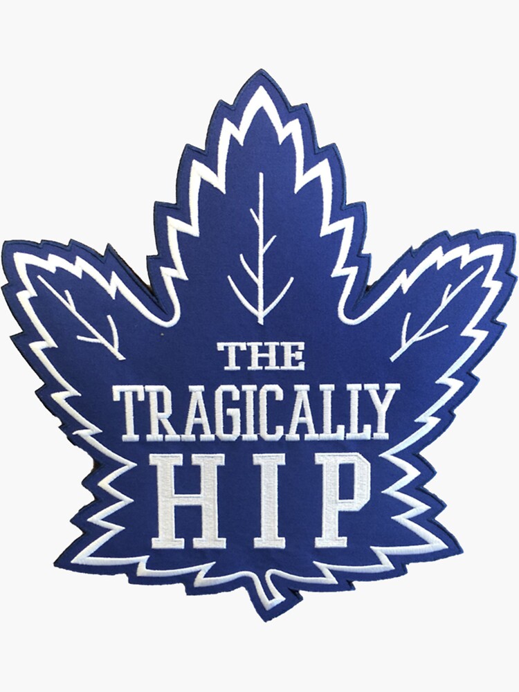 "tragically hip logo" Sticker for Sale by AmyRichardson4 | Redbubble