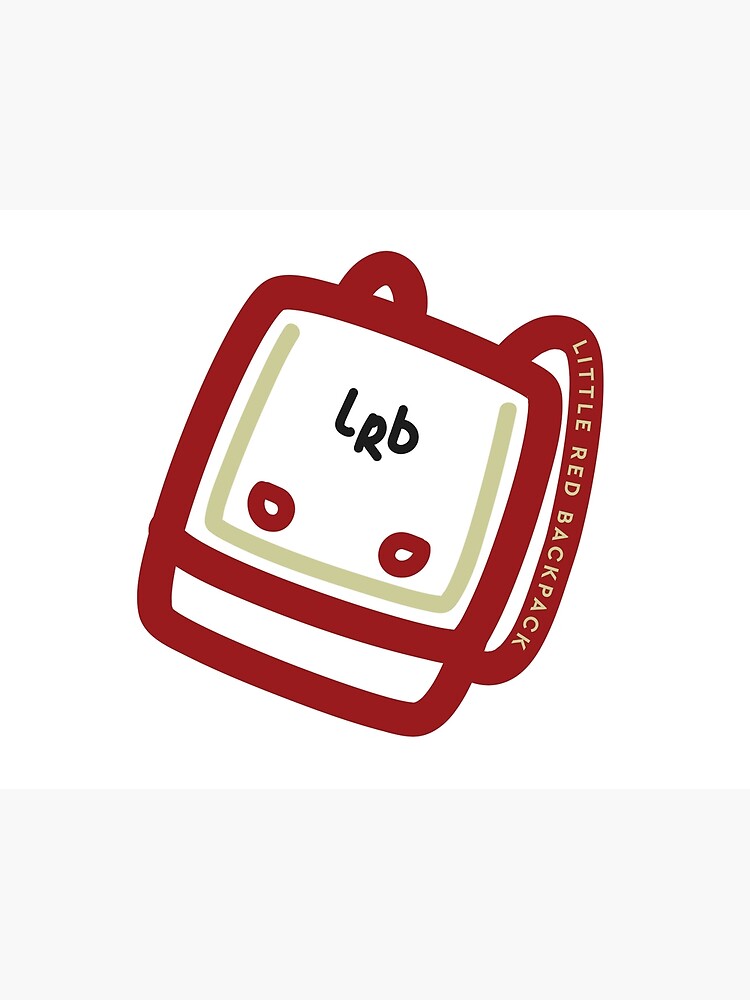 "Little Red Backpack Logo" Poster for Sale by LRBstore | Redbubble