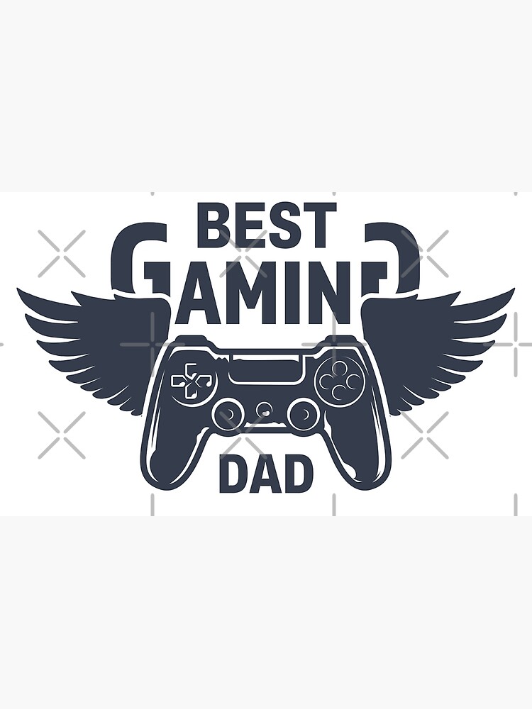"Best Gaming Dad | Gamer Dad" Poster for Sale by Dadabasemerch | Redbubble