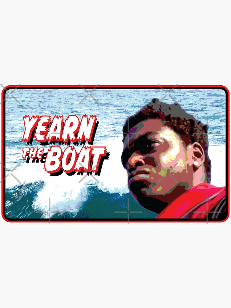 "Yearn The Boat Meme" Sticker for Sale by meme-matty | Redbubble