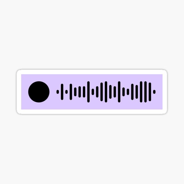 "Taylor Swift Entire Discography Spotify Code" Sticker for Sale by ...