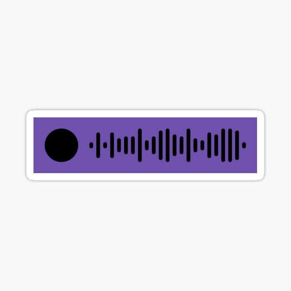"Taylor Swift Entire Discography Spotify Code" Sticker for Sale by ...