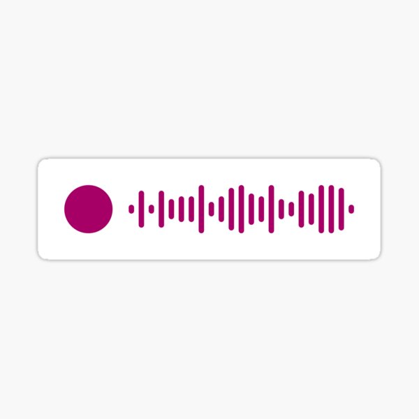 "Taylor Swift Entire Discography Spotify Code" Sticker for Sale by ...