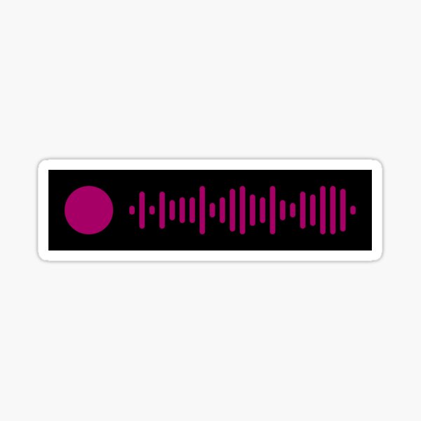 "Taylor Swift Entire Discography Spotify Code" Sticker for Sale by ...