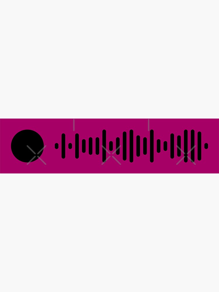 "Taylor Swift Entire Discography Spotify Code" Sticker for Sale by ...