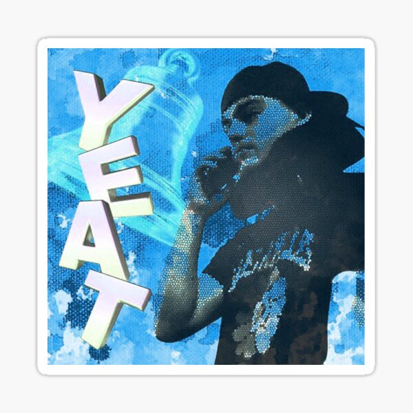 "YEAT RAPPER" Sticker for Sale by RAPOLDUSA | Redbubble