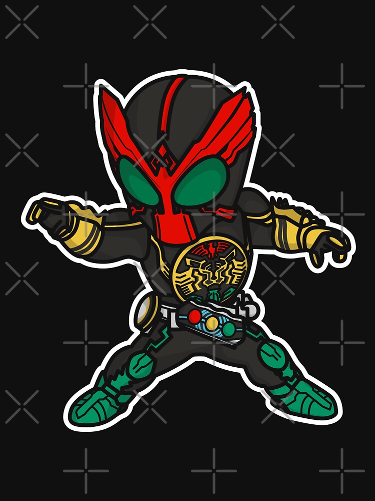 "Kamen Rider OOO (TaToBa Combo) Chibi Style Kawaii " T-shirt for Sale ...