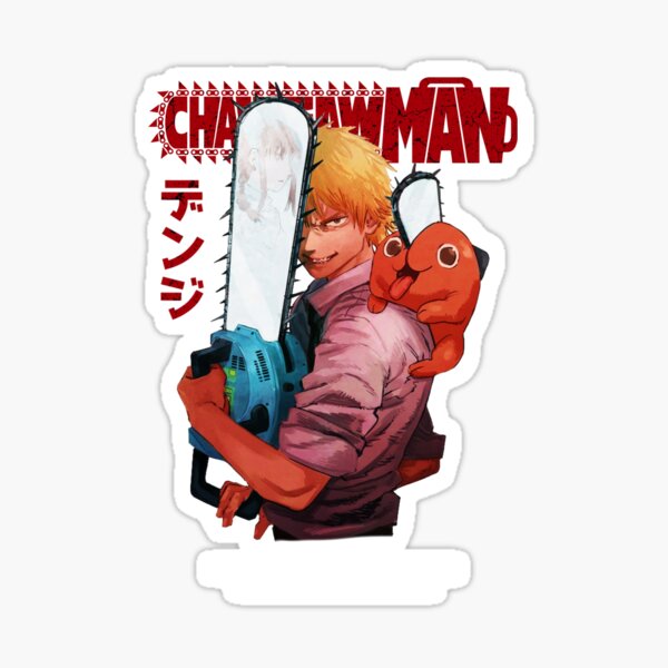"Denji Chainsawman" Sticker for Sale by anitrends | Redbubble