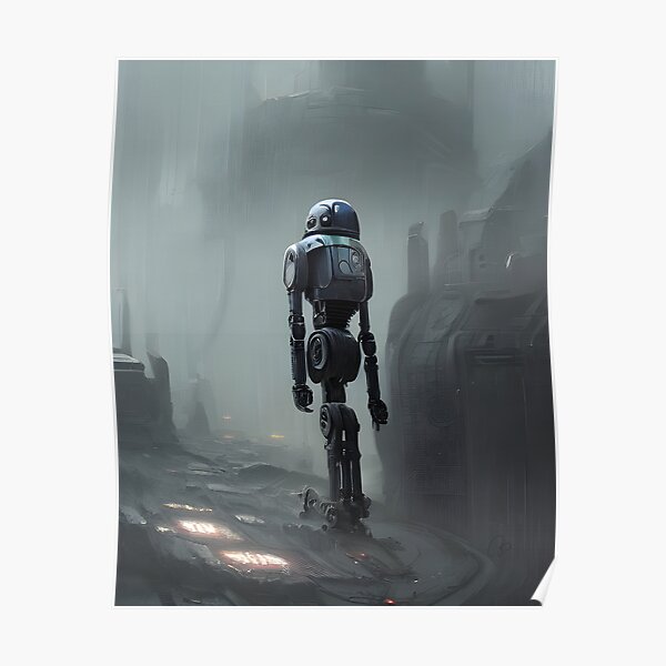 "Security Mech" Poster for Sale by plainhavoc | Redbubble