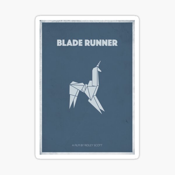 "Blade Runner" Sticker for Sale by moomagoo | Redbubble