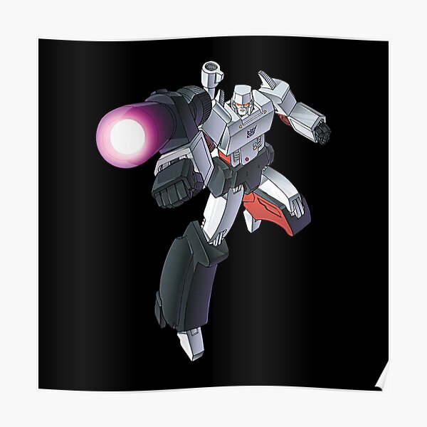 "Megatron Blaster Assault mode" Poster for Sale by planetcybertron ...