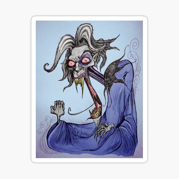 "Angry Vampire" Sticker for Sale by Extreme-Fantasy | Redbubble