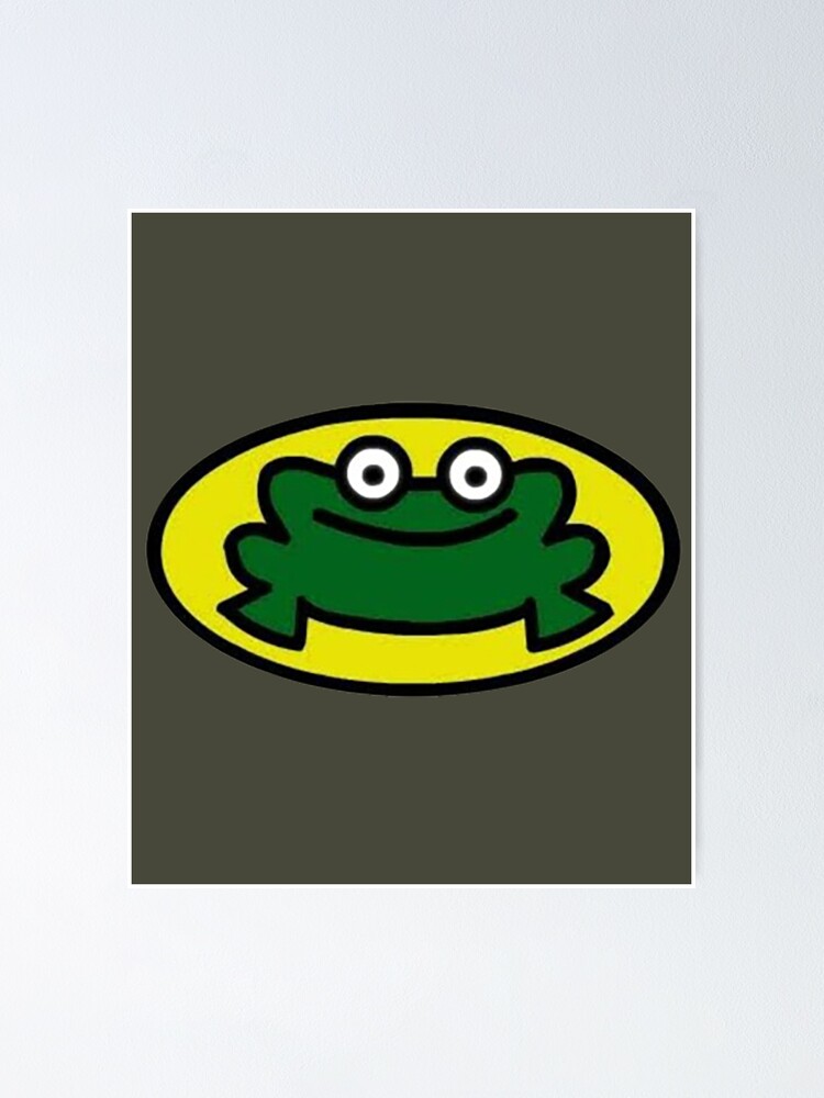 "parappa the rapper Funny Frog Frog Design" Poster for Sale by ...