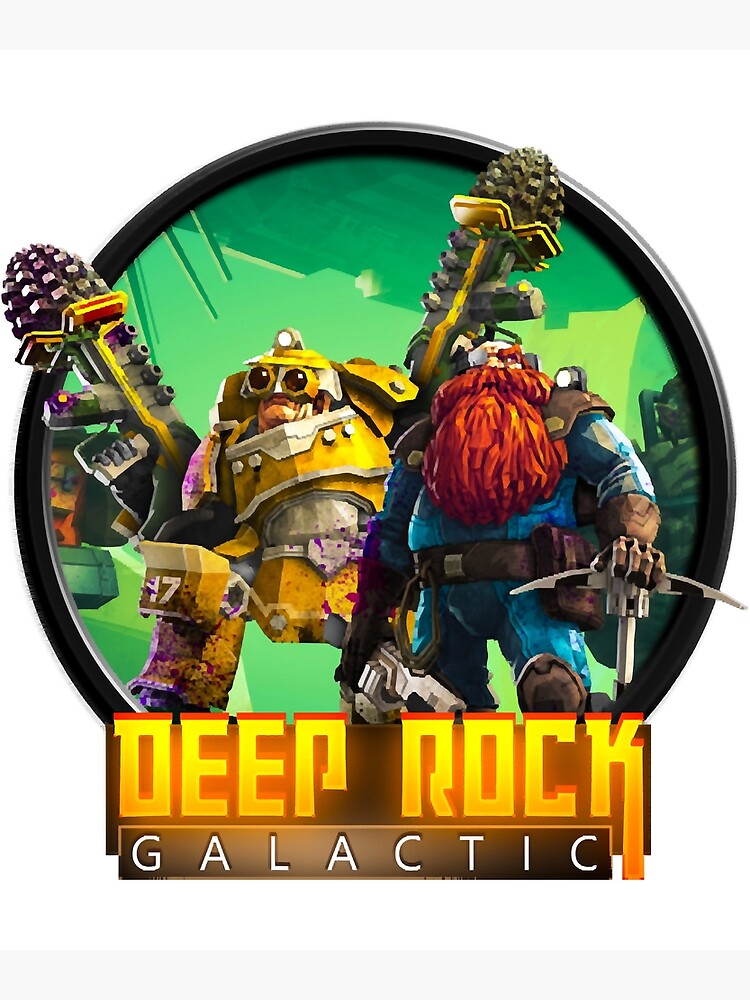 Deep Galactic - Deep Rock Galactic Premium Matte Vertical Poster sold ...