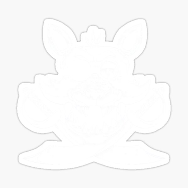 "Foxy Five Nights Freddy's FNAF 1" Sticker for Sale by jhiripejonx ...