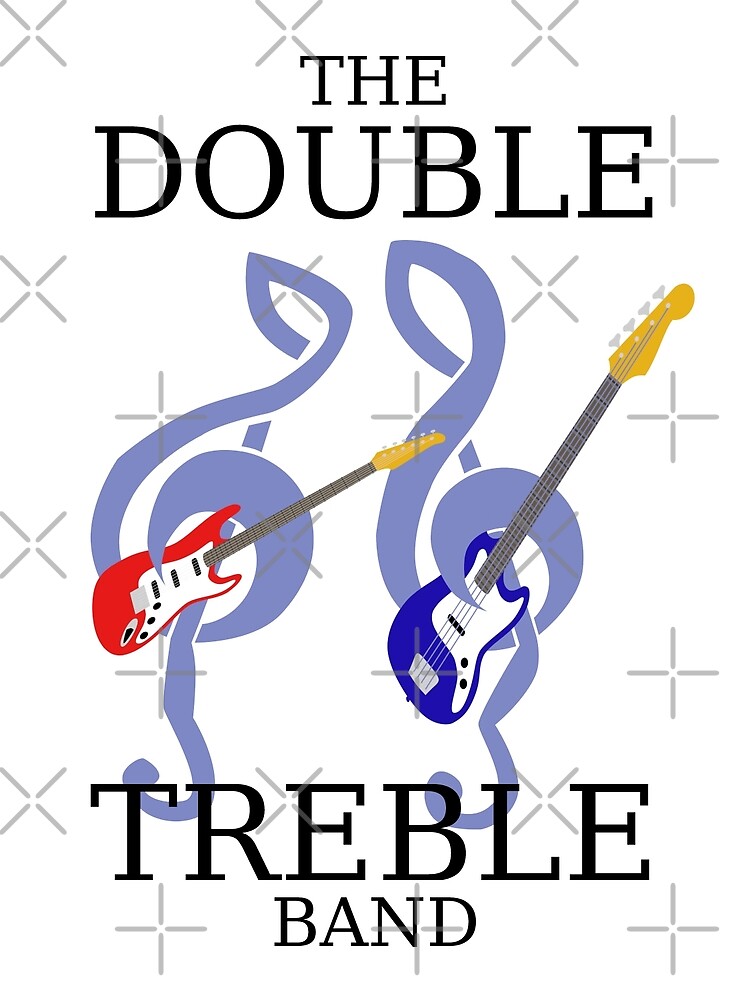 "The Double Treble Band" Poster for Sale by Grepthor | Redbubble