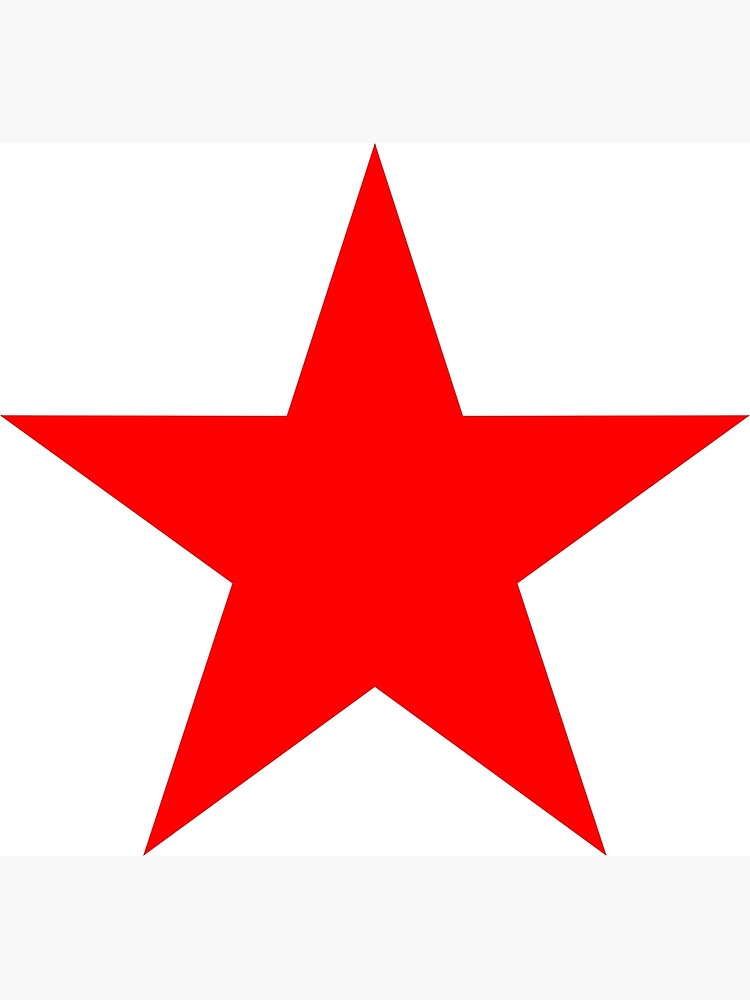 "Communist Red Star" Poster by SovietStuff | Redbubble