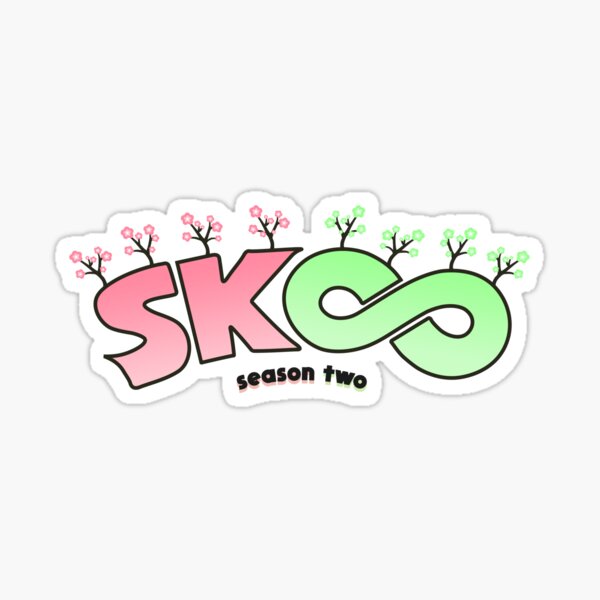 "Sk8 The Infinity Matchablossom Logo" Sticker for Sale by EsperOnline ...