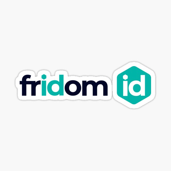 "Fridom Logo" Sticker for Sale by garrote | Redbubble
