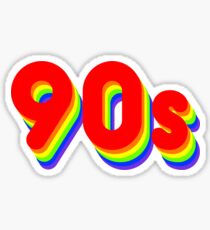 90s: Stickers | Redbubble