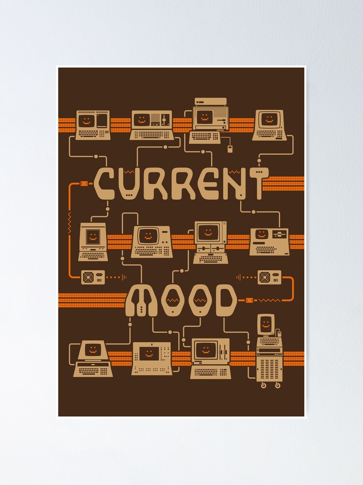 "Current Mood" Poster for Sale by gmroyle | Redbubble