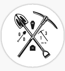 Grave Digger Stickers | Redbubble
