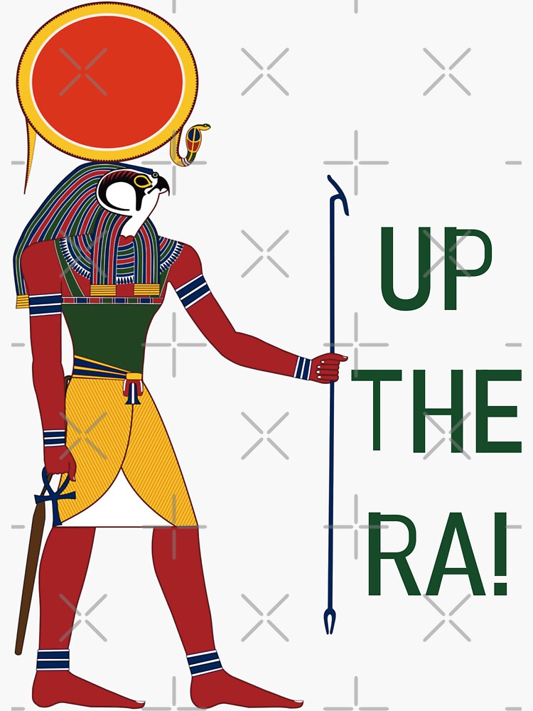 "UP THE RA! " Sticker for Sale by lorcagrimes | Redbubble