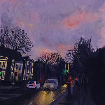 "Cold December Morning" Sticker for Sale by ffionelin | Redbubble