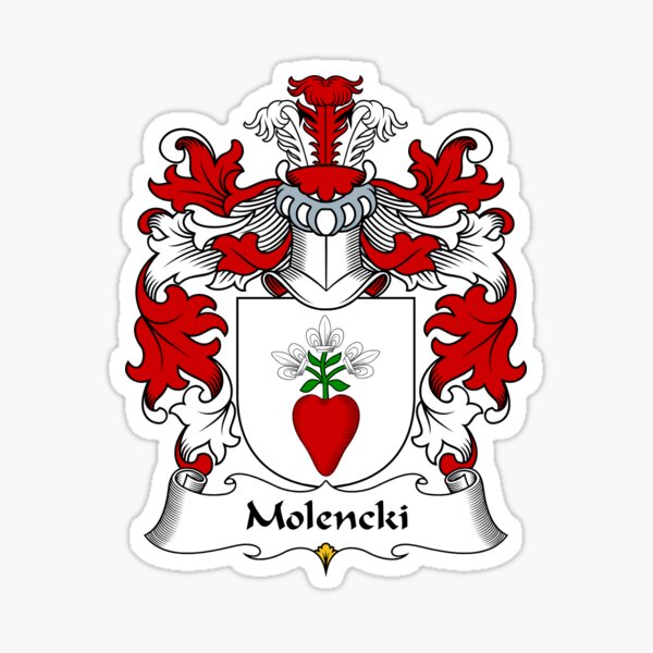 "Molencki" Sticker for Sale by HaroldHeraldry | Redbubble