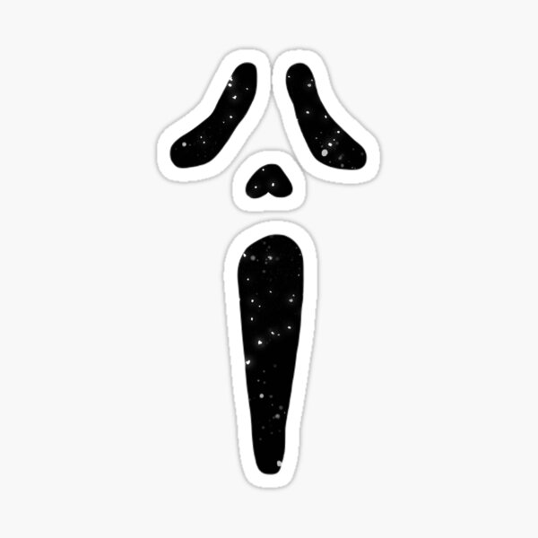 "Scream Mask" Sticker for Sale by KalipsoArt | Redbubble